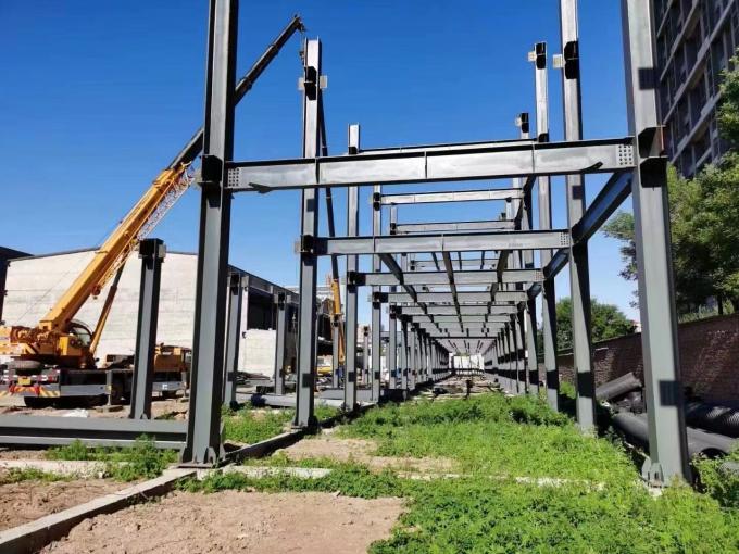 High Performance Pre Built Steel Buildings With Iron Educational Facility