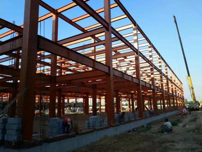 Customizable School Structural Steel Building For Comfortable Learning ...