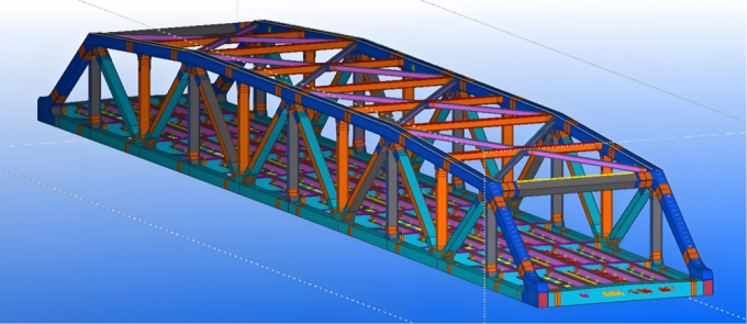 High Durability Steel Cantilever Bridge Custom Steel Bridge Long Lasting