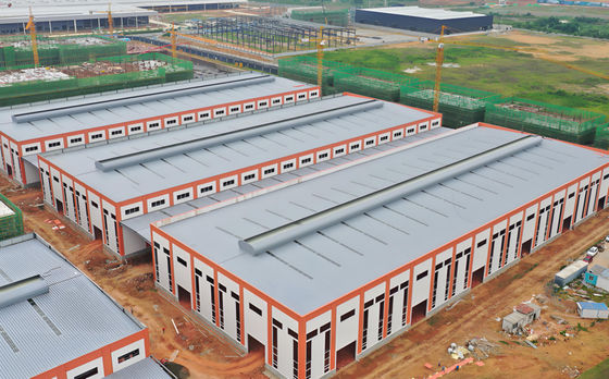Multi Purpose Steel Structure Building Construction For Logistic Warehouse
