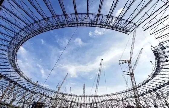 High Fire Resistance Steel Prefab Buildings Q355 ASTM G50 Material ...